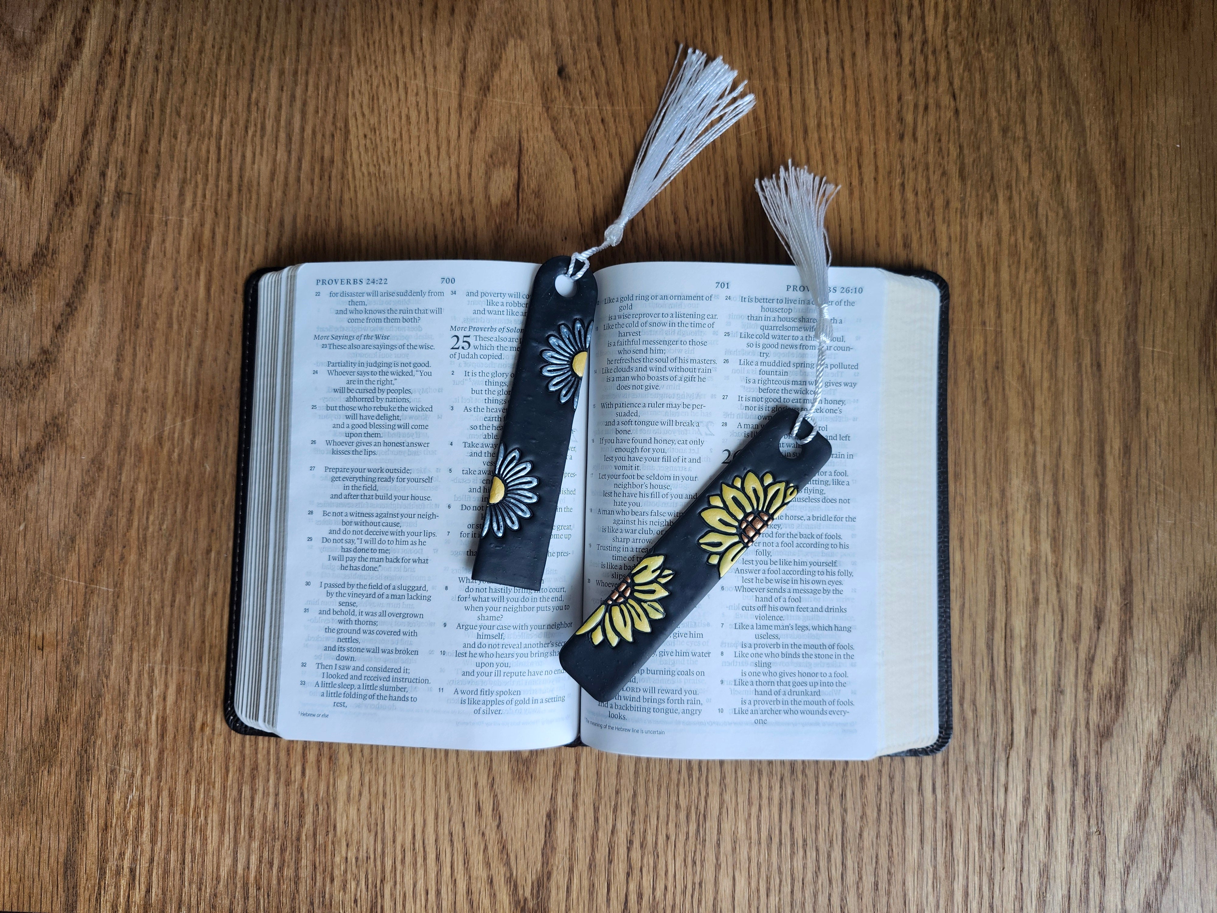 Polymer Clay Bookmarks – Red’s by Design